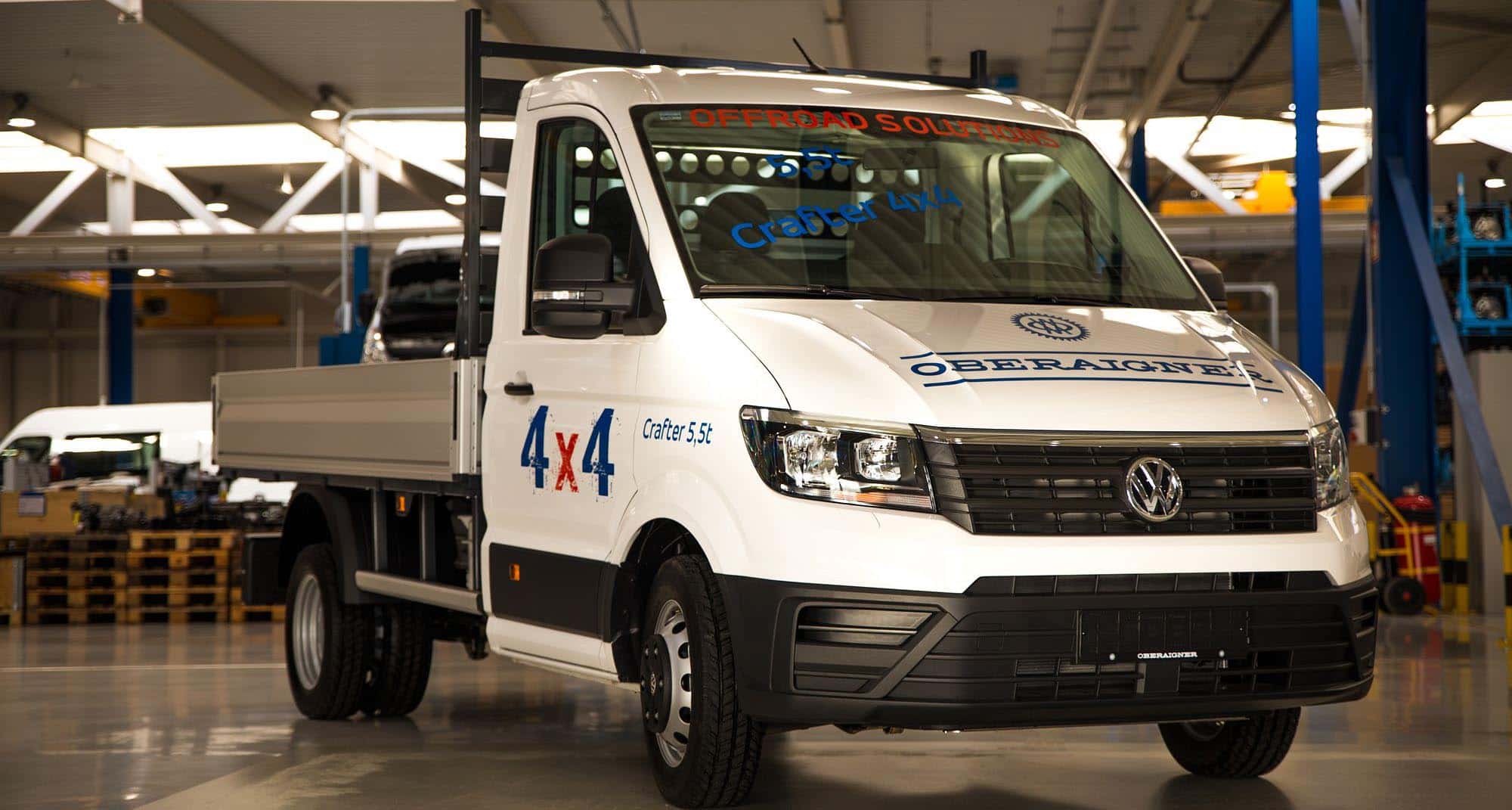VW Crafter 4x4 Oberaigner Offroad-Paket (2020)