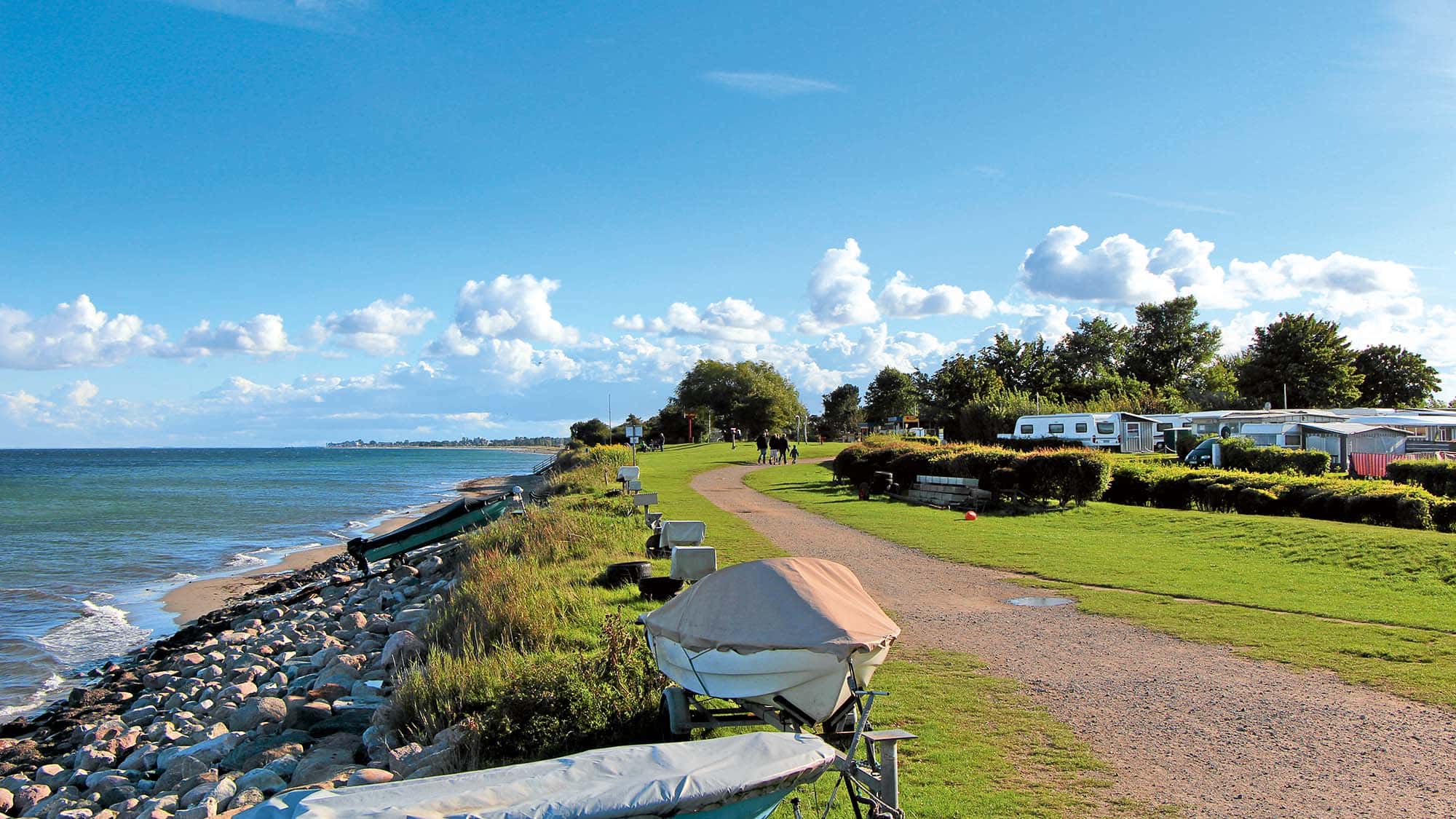 Spannende Camping Dnemark Ostsee Bild
