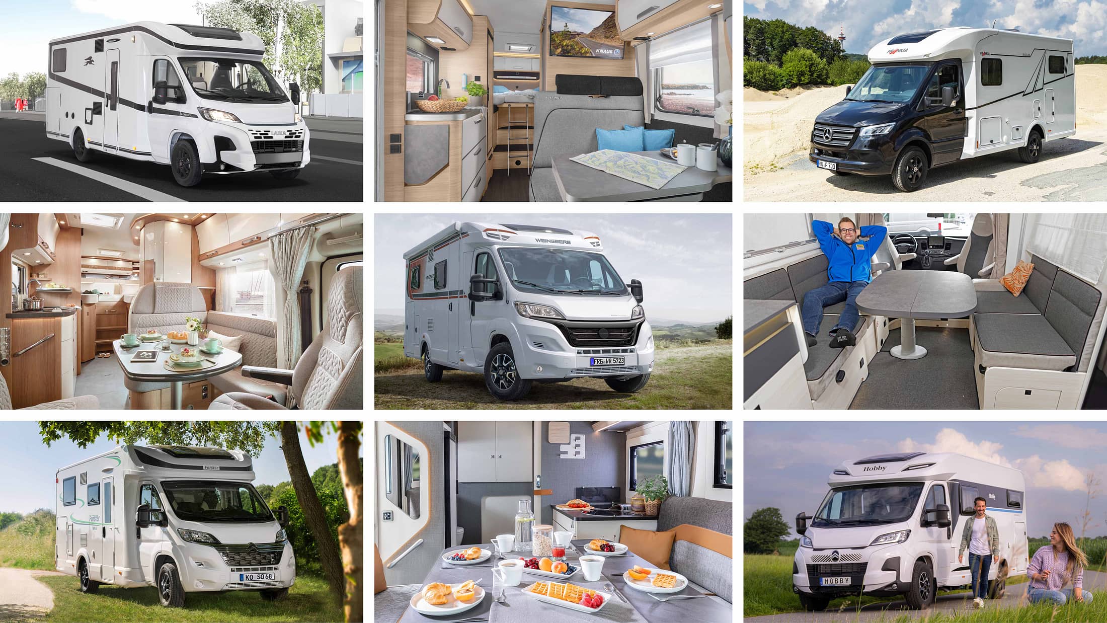 Das sind die Topseller der teilintegrierten Wohnmobile 2024