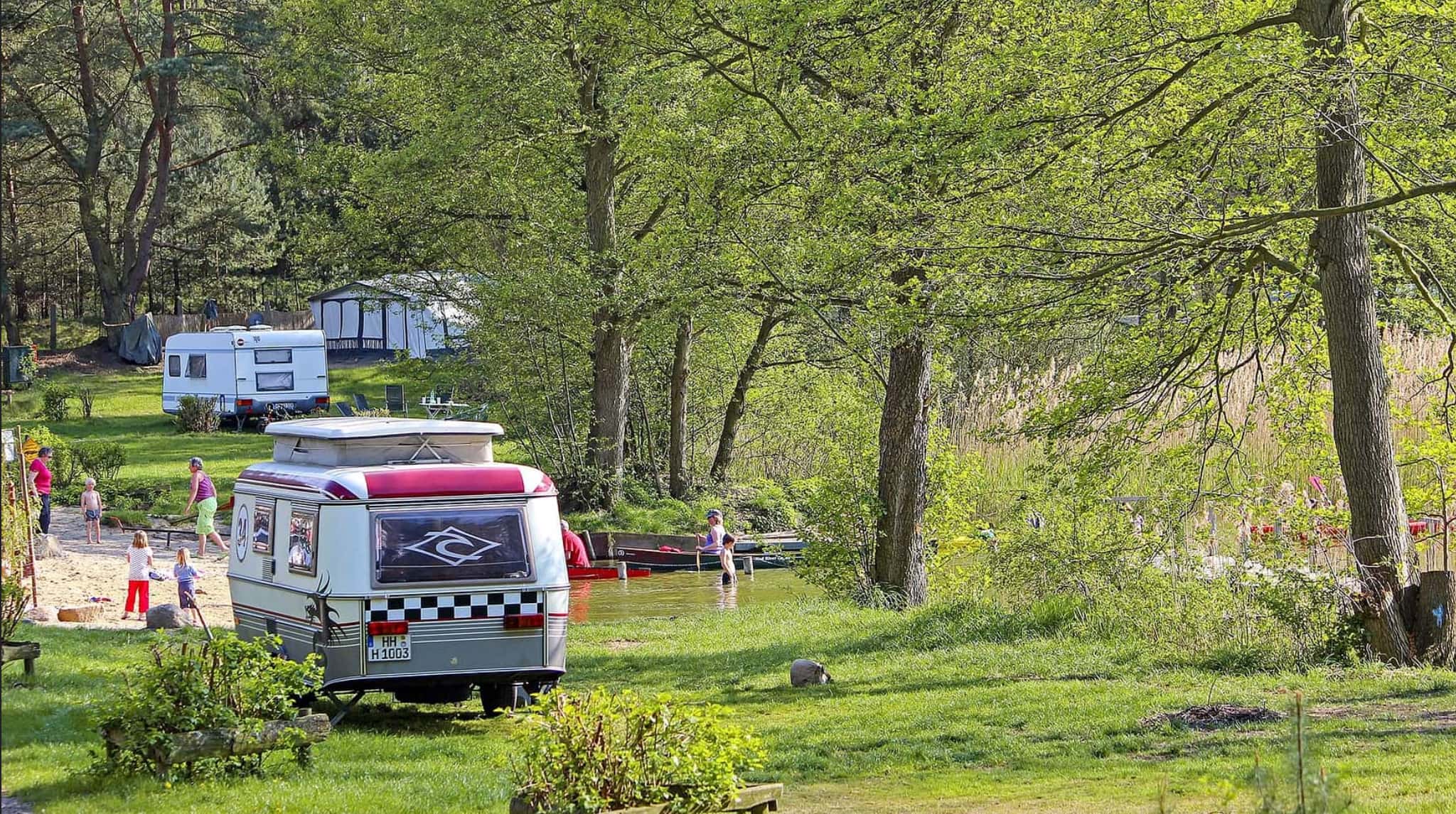 Camping Zu Ostern