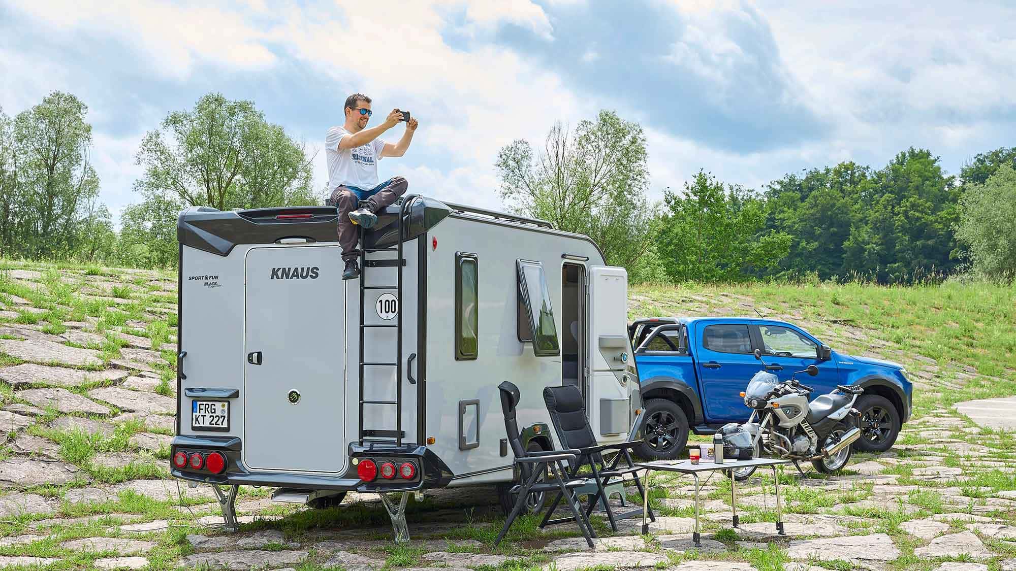 Knaus Sport & Fun Black Selection im Praxistest: der wohnlichste ...